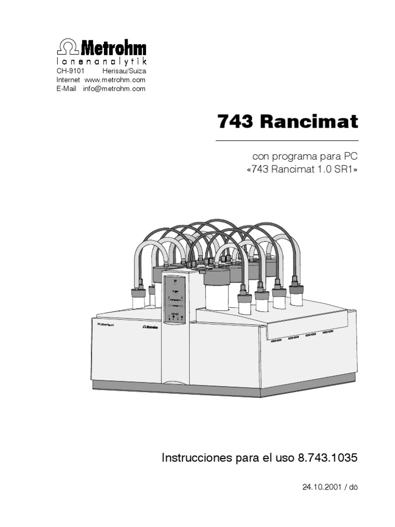 Catalog Rancimat | Descargar gratis PDF | Aluminio | Ciencias fisicas