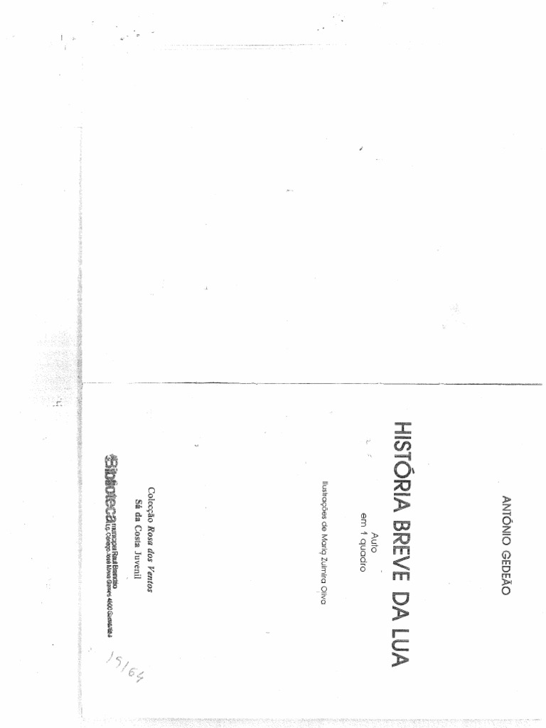 SIM Historia Breve Da Lua I Antonio Gedeao | PDF