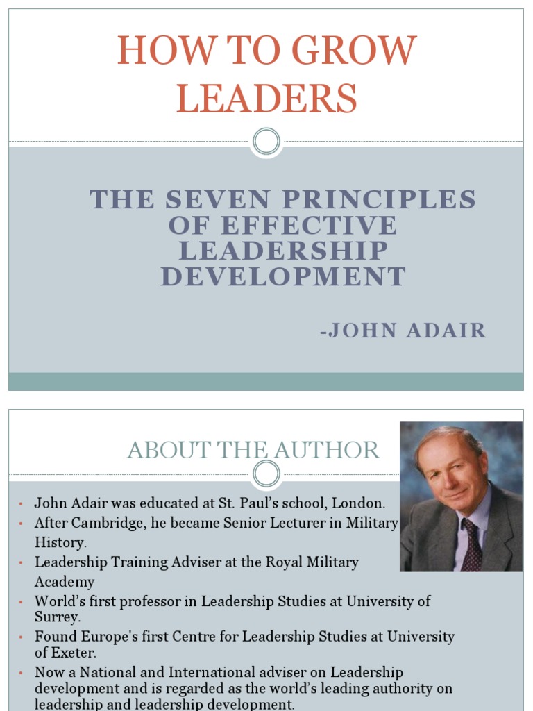 How to Grow Leaders | Crop Rotation | Leadership