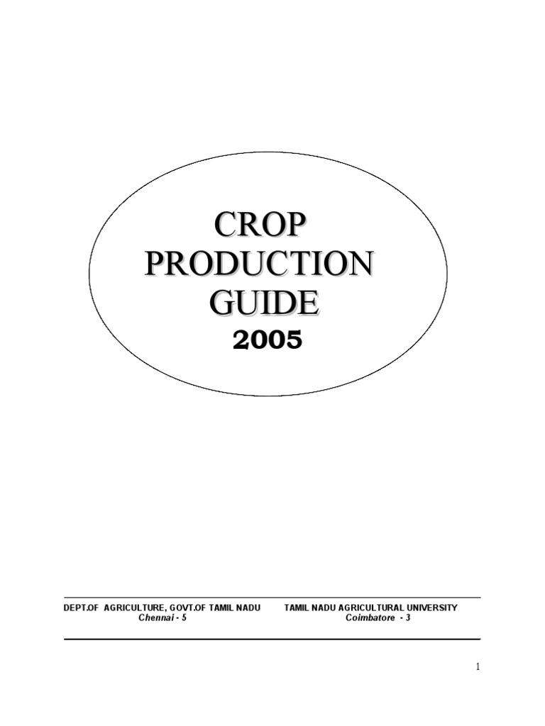 Agronomy of Field Crops | PDF | Soil | Plant Nursery