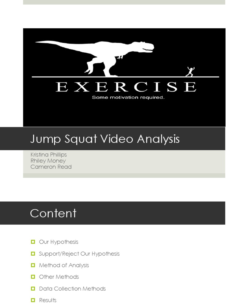 Jump Squat Analysis: Impact on Height | PDF | Computers | Technology ...
