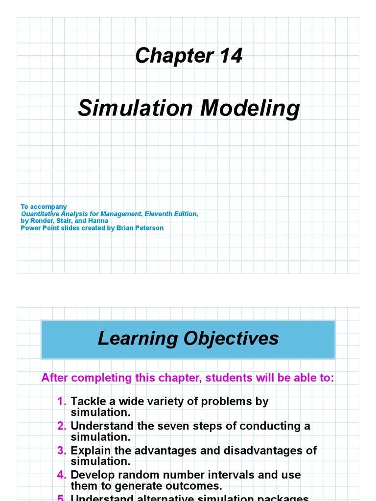 Chapter 11 Tools and Application | PDF | Computer Simulation | Probability Distribution