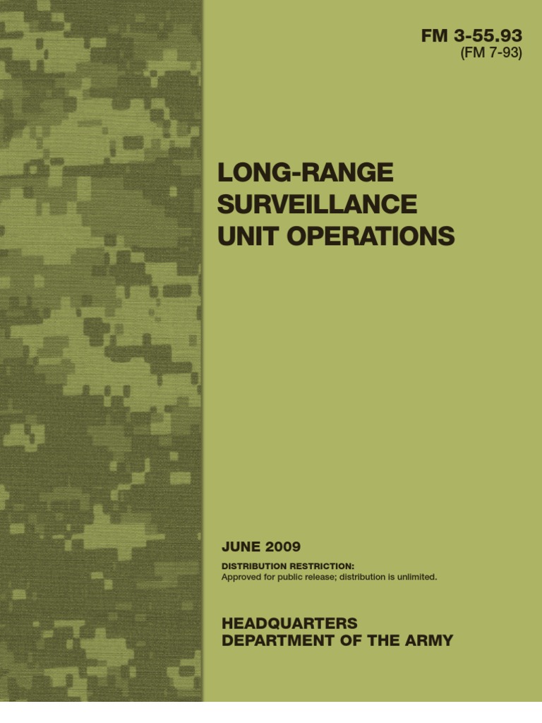 Long-Range Surveillance Unit Operations | PDF | Antenna (Radio) | Radio