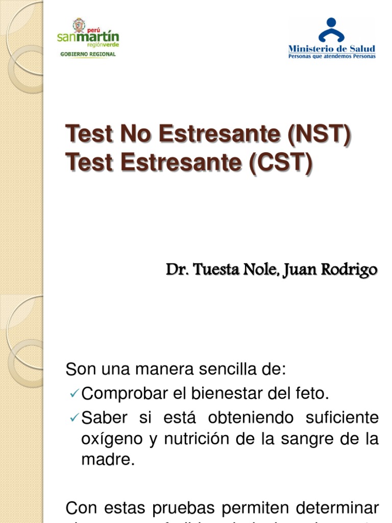 nst - cst | Parto | El embarazo | Prueba gratuita de 30 días | Scribd