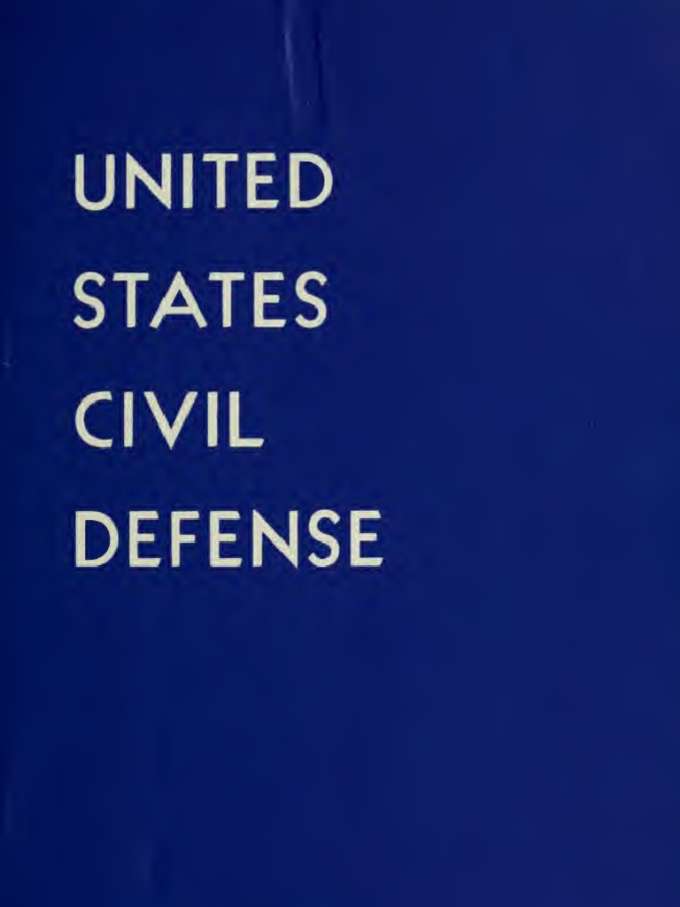 Civil Defense Plan (1950) | PDF