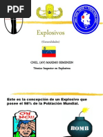 Clasificación de Los Explosivos