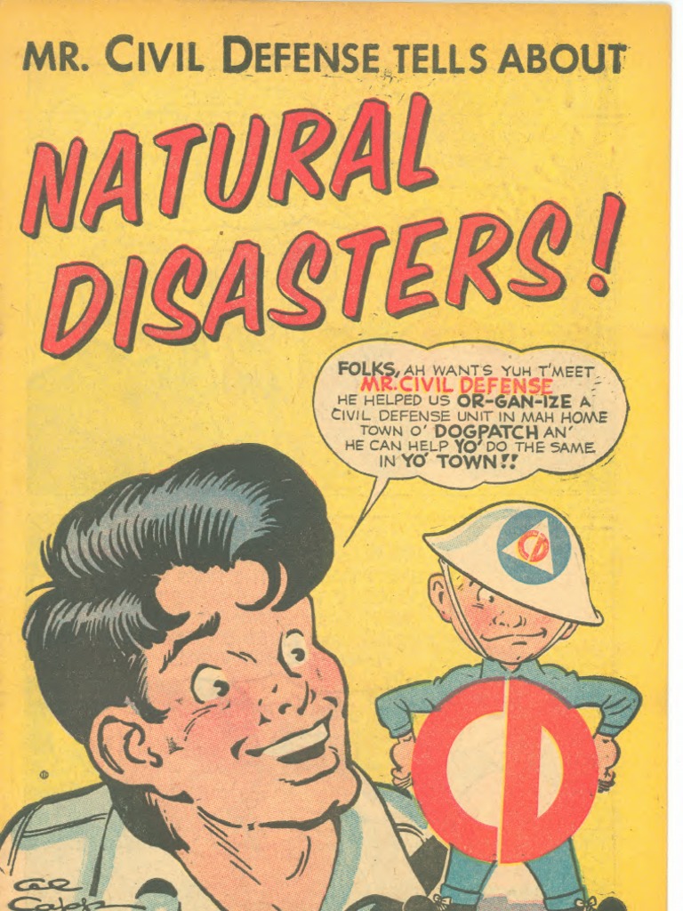 Natural Disasters Comic Book | PDF | Domestic Policy | Civil Defense