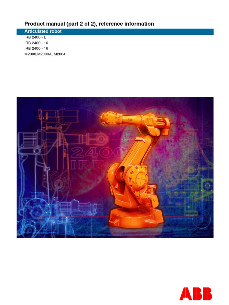 ABB Product Manual Procedures IRB2400 Part 2 | Download Free PDF | Screw