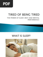 Why We Sleep: Key Insights and Tips | PDF | Sleep | Sleep Deprivation
