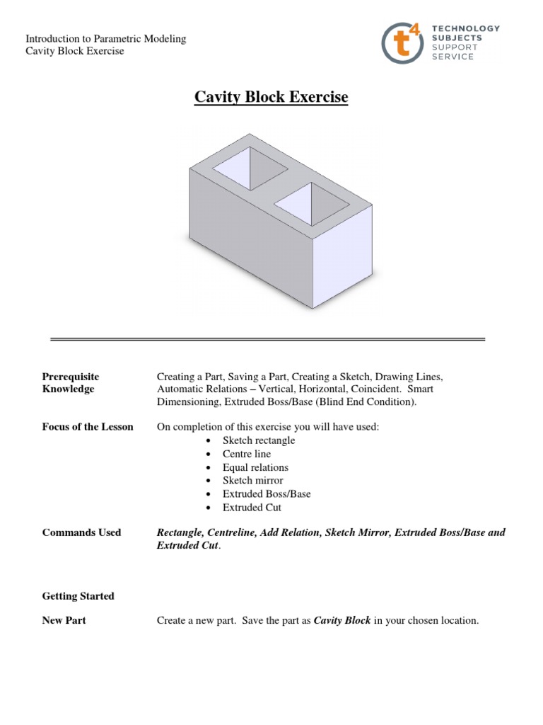 Cavity Block Exercise: Prerequisite Knowledge | PDF | Computer Keyboard ...