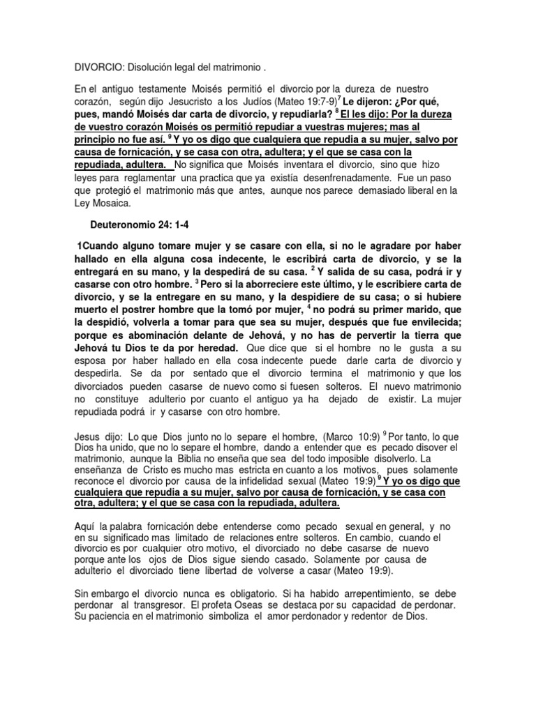 Divorcio Correcto | PDF | Divorcio | Matrimonio