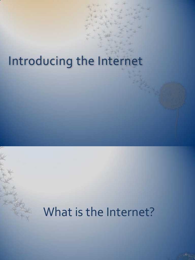 Introducing The Internet | PDF | Internet | Websites