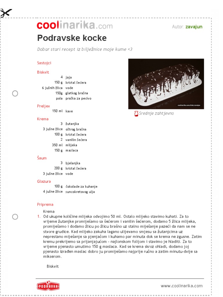 Podravske Kocke | PDF