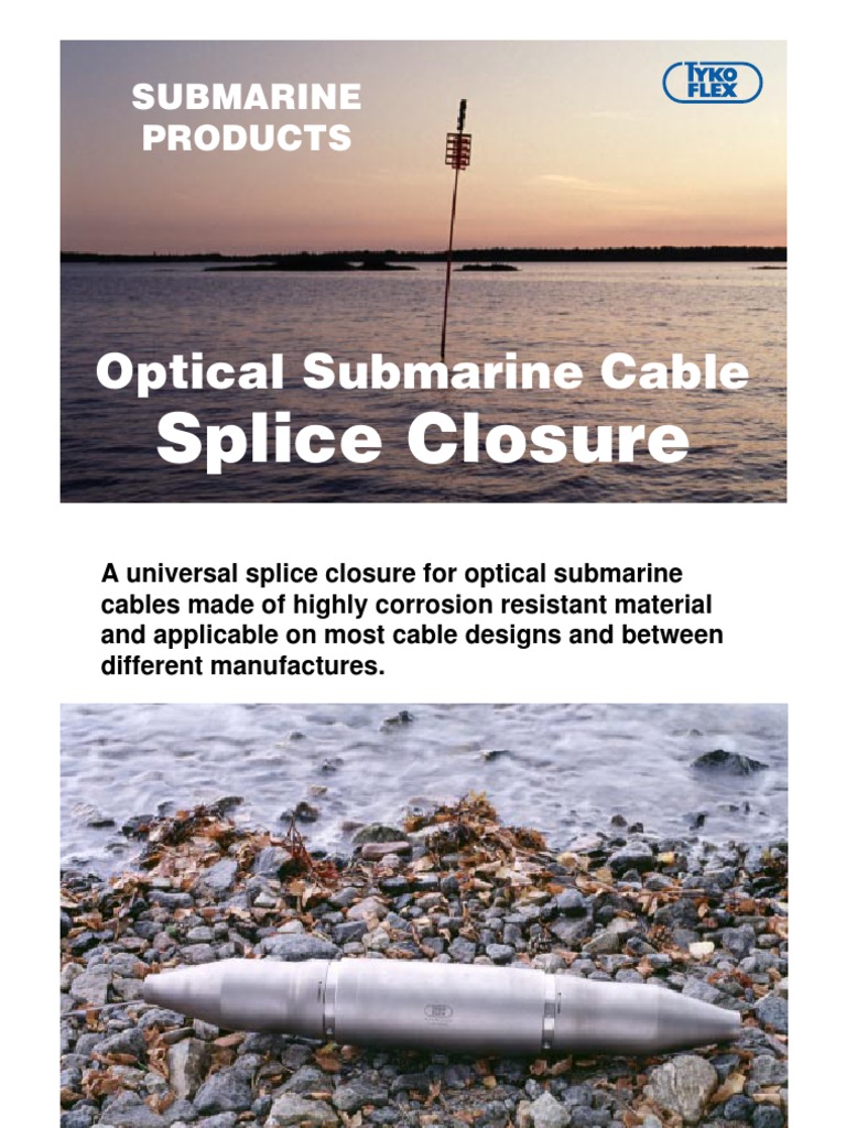 Universal Submarine Cable Splice Closure | PDF | Cable | Submarines