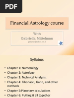 Financial Astrology Cheat Sheet | PDF | Apsis | Planets