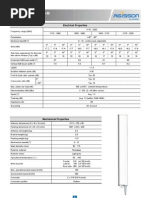 Huawei 8-Port Antenna Specifications | PDF | Antenna (Radio) | Decibel