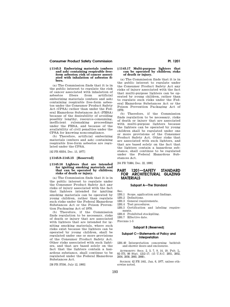 16 CFR Part 1201 - 2002 A | PDF
