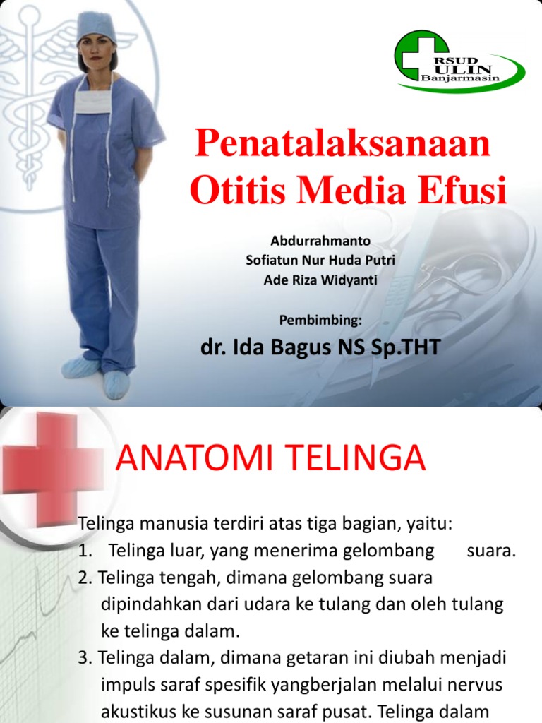 Terapi Operatif Pada Otitis Media Efusi | PDF