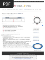 Spade and Spacer Dimensions ASME B16.48 | PDF | Mechanical Engineering