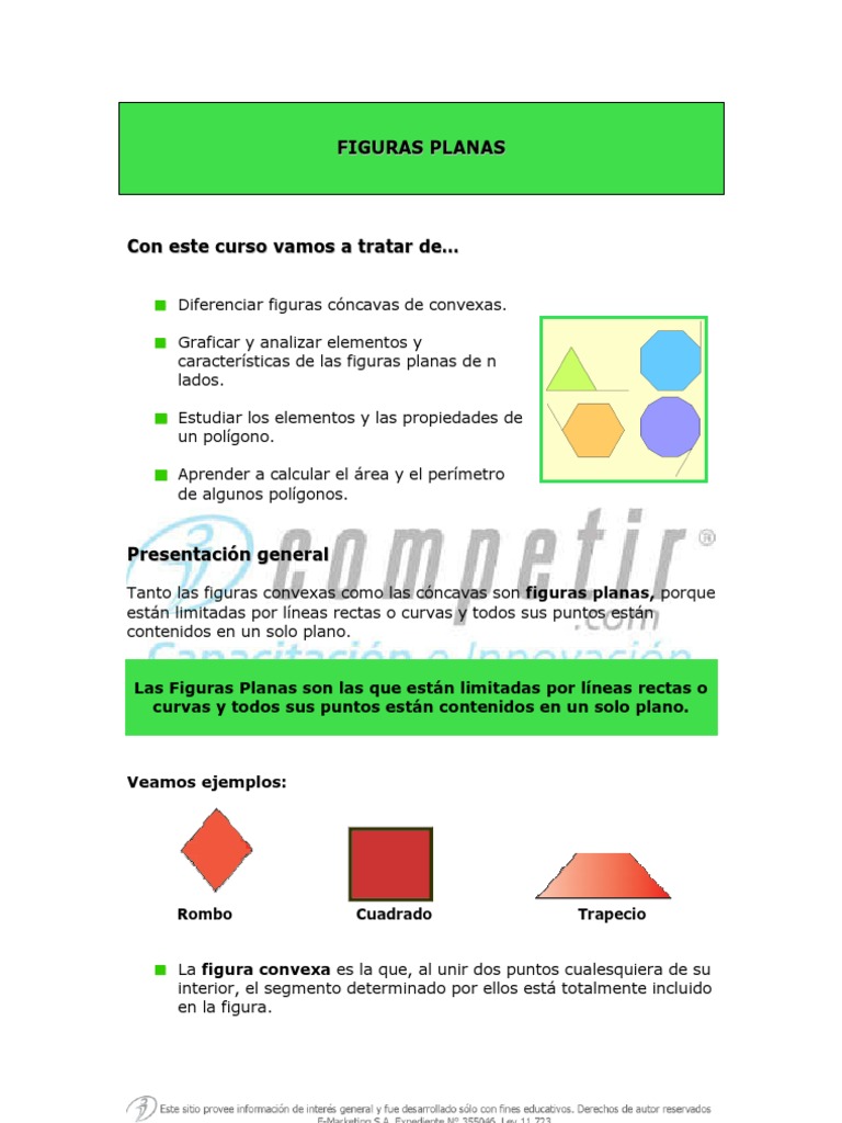 Introducción a las figuras planas: clasificación de polígonos ...