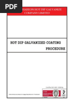 Project Report On HOT DIP GALVANISING | PDF | Galvanization | Corrosion