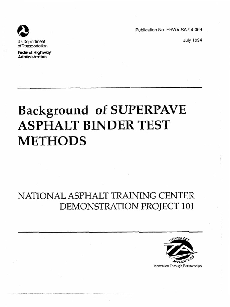 BBR Asphalt Binder Test Methods | PDF | Viscosity | Elasticity (Physics)