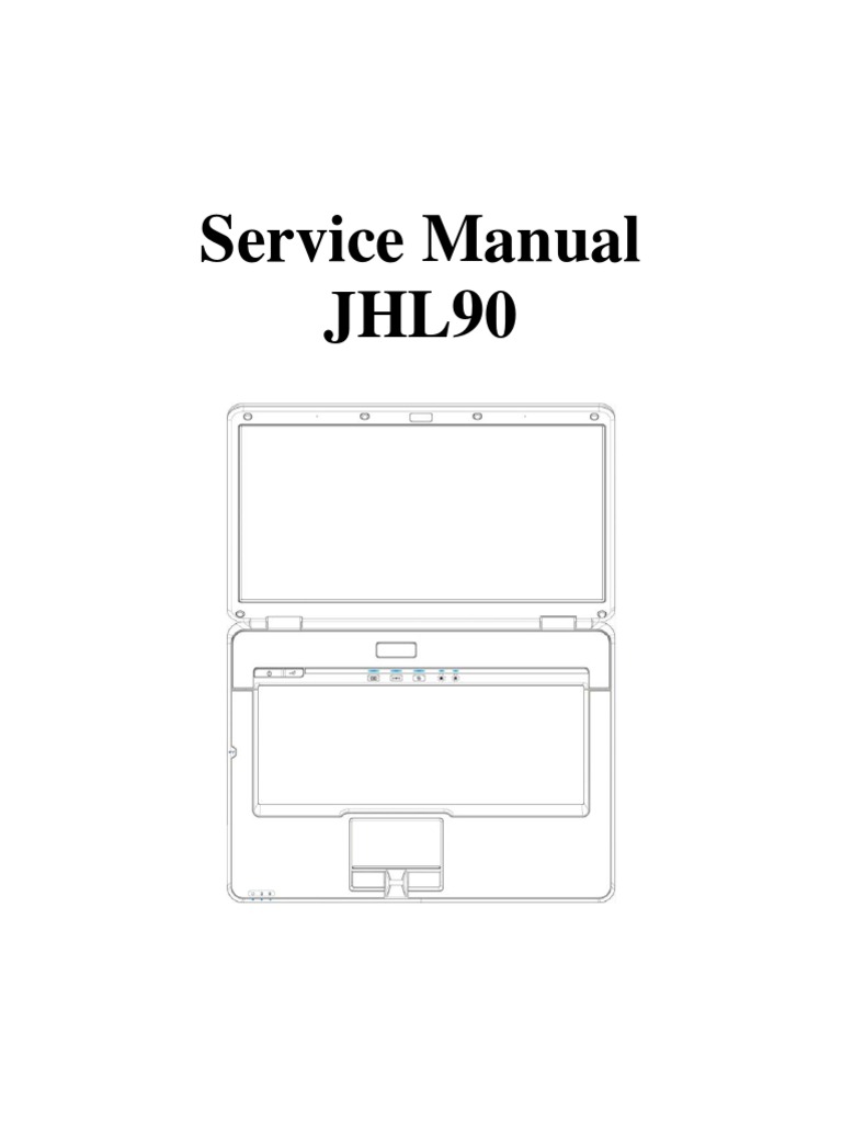 JHL90 Service Manual | PDF | Bios | Booting