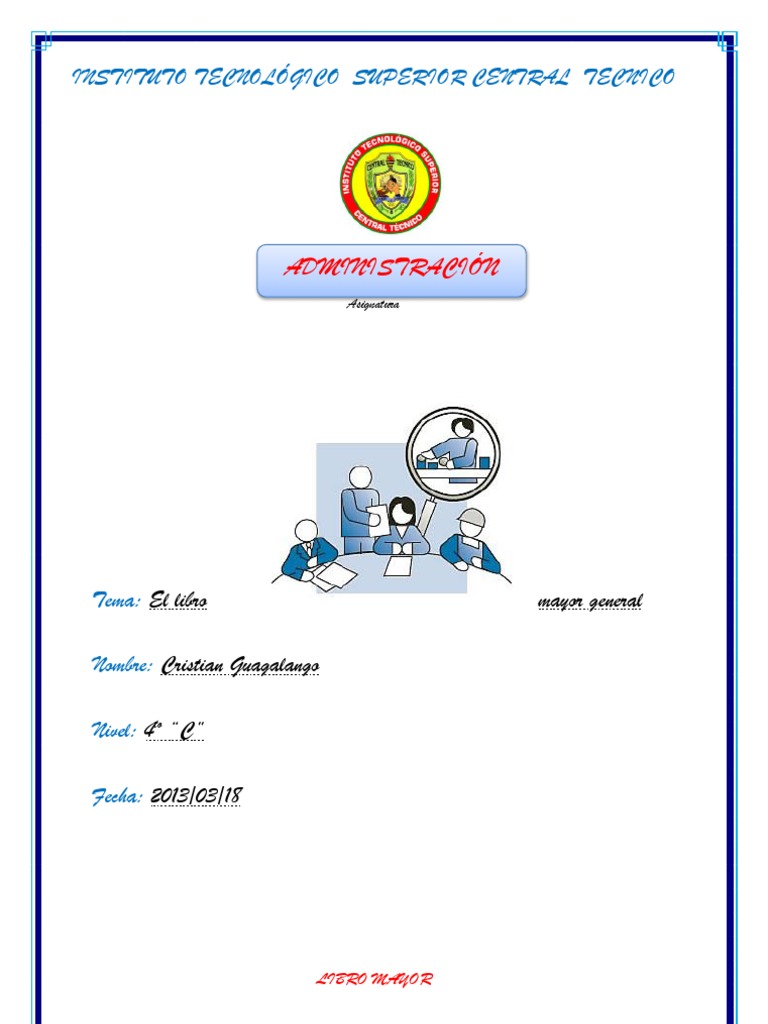 Libro Mayor: Guía y Estructura | PDF | Contabilidad | Business