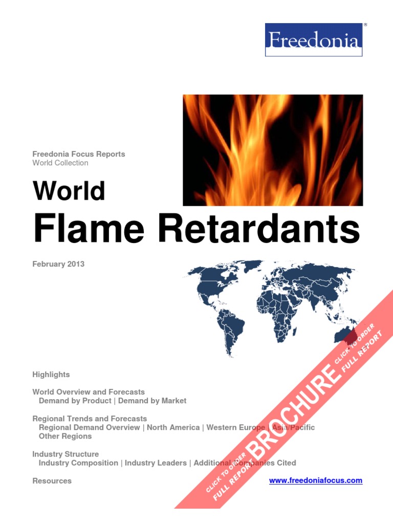 World Flame Retardants | PDF | Forecasting | Chemistry