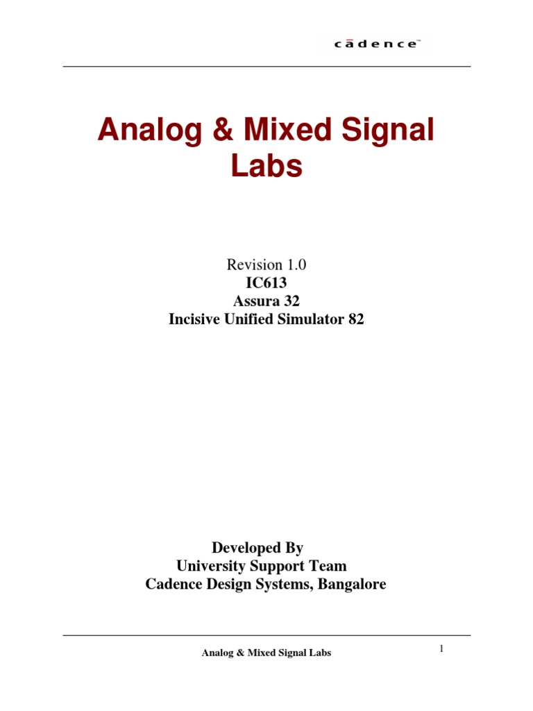 Analog Lab Mannual 613 | PDF | Library (Computing) | Icon (Computing)