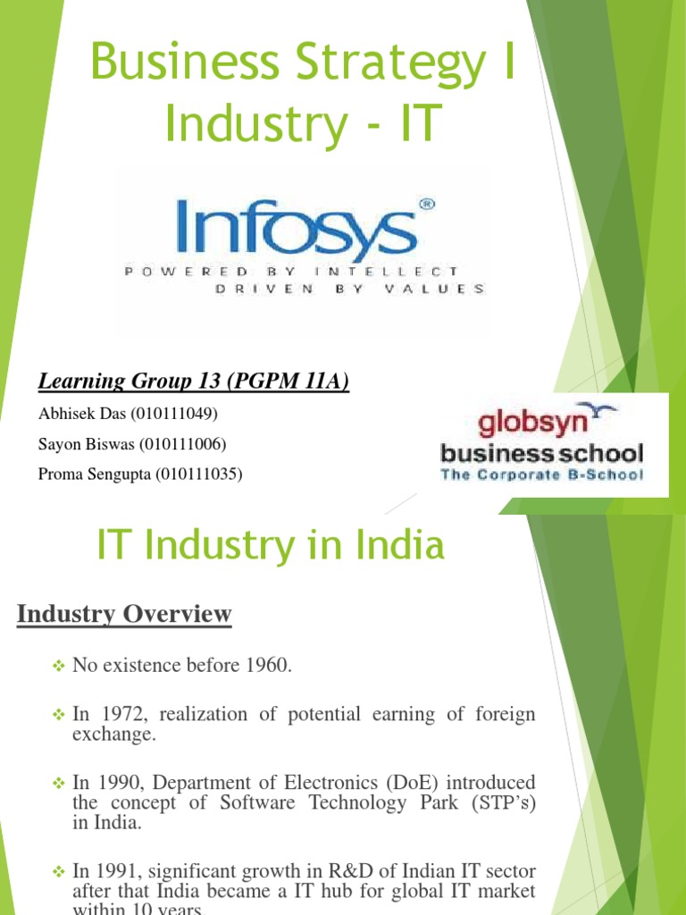 Business Strategy of Infosys | PDF | Strategic Management | Economies