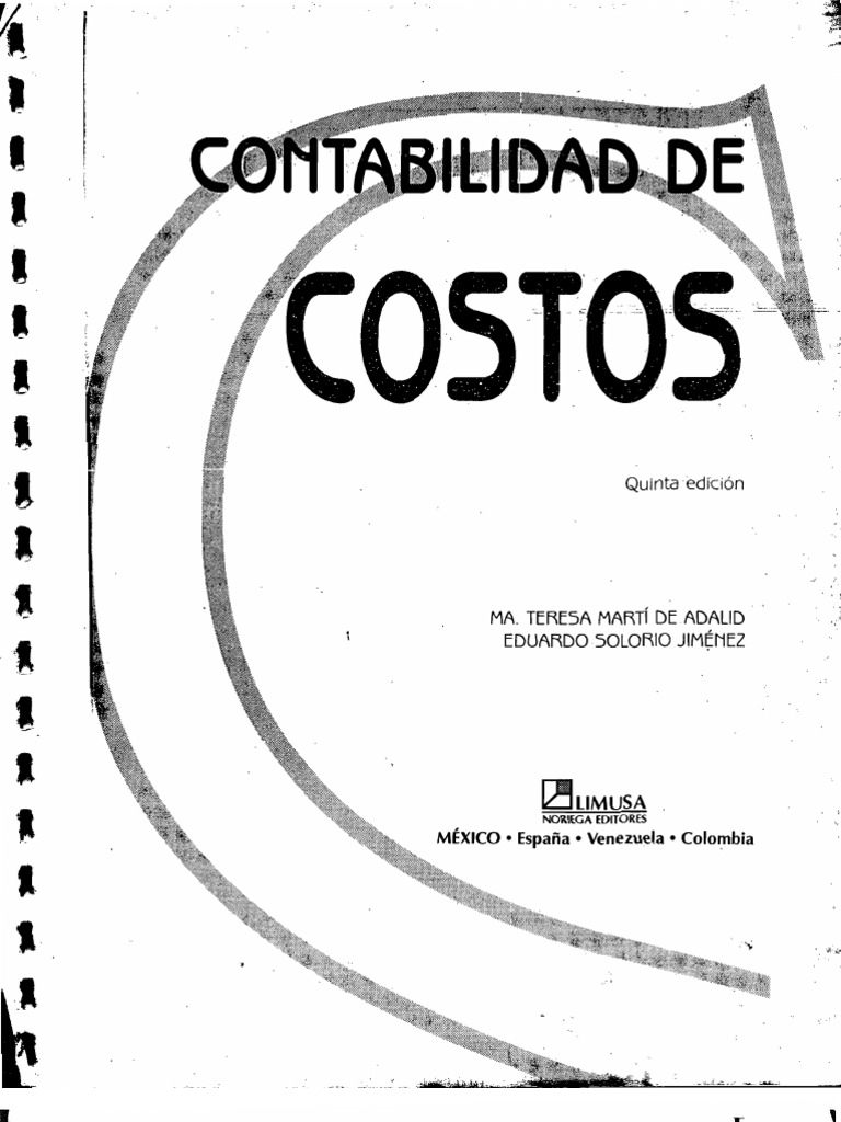 Libro de Costos PDF | PDF