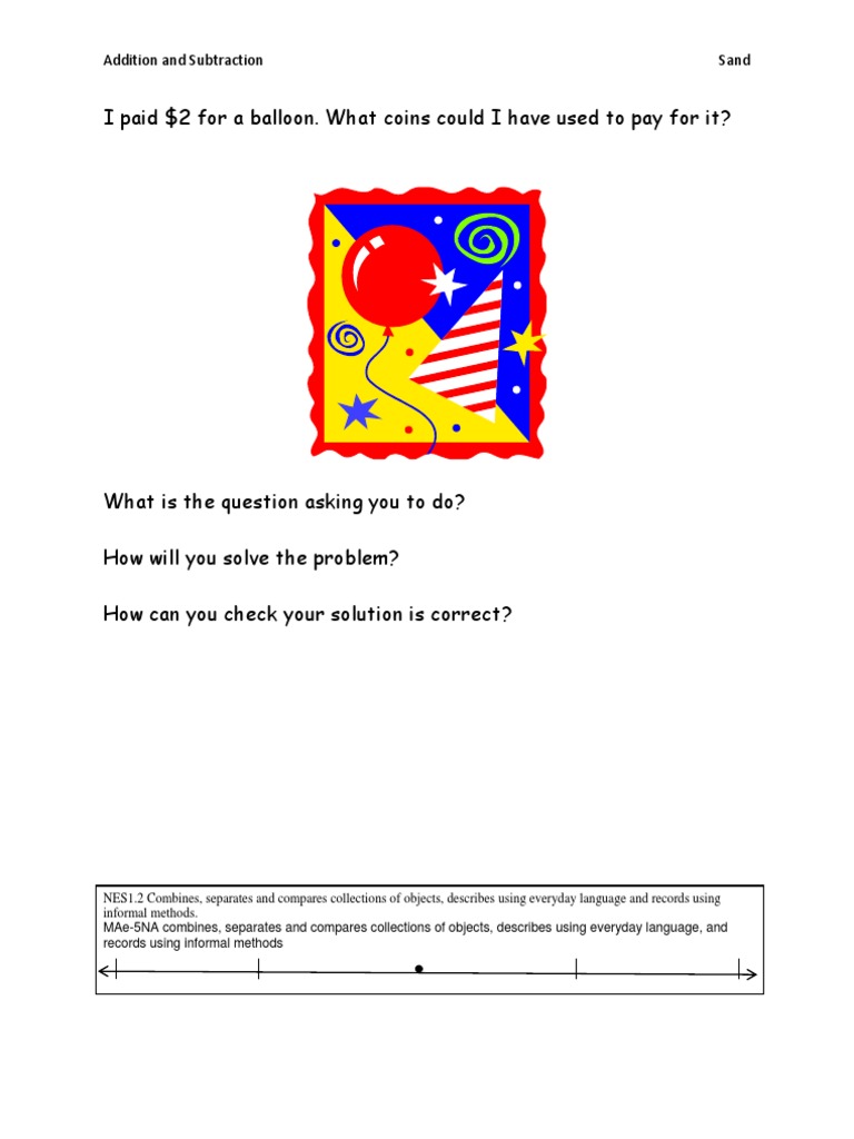 Early Math Problem Solving | PDF | Language Arts & Discipline | Self-Improvement