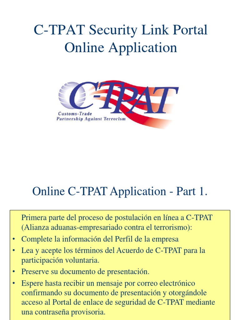Ctpat | PDF | Contraseña | Correo electrónico