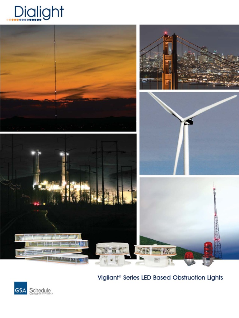 Vigilant Series LED Based Obstruction Lights | PDF | Light Emitting ...