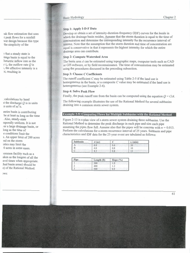 Circular Channel Example | PDF | Drainage Basin | Water And The Environment