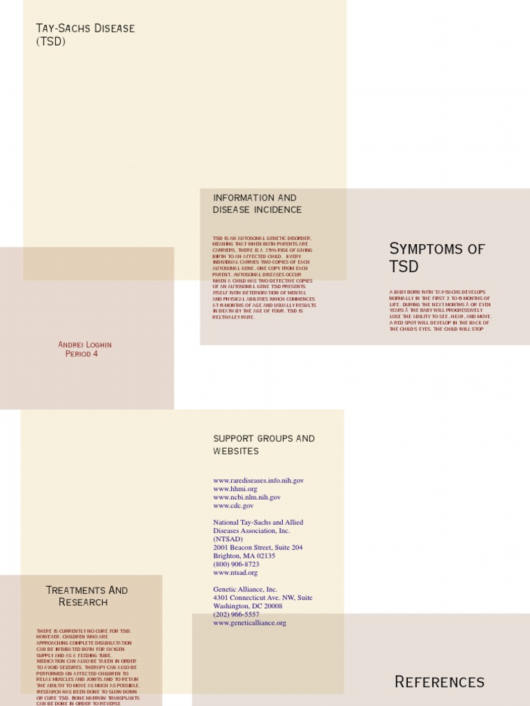 Science Extra Credit Tay-Sachs | PDF | Science & Mathematics