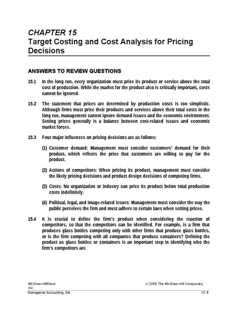 Chap 015 | PDF | Demand | Prices