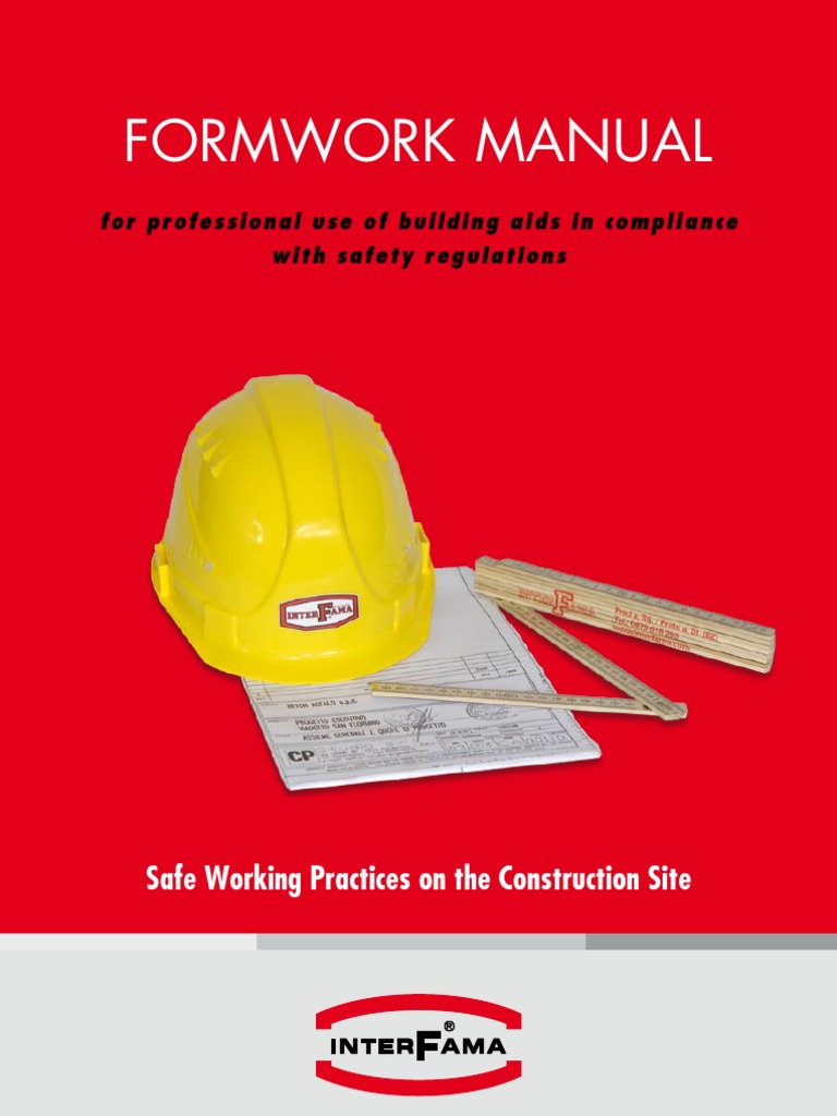 Formwork Manual | Scaffolding | Safety