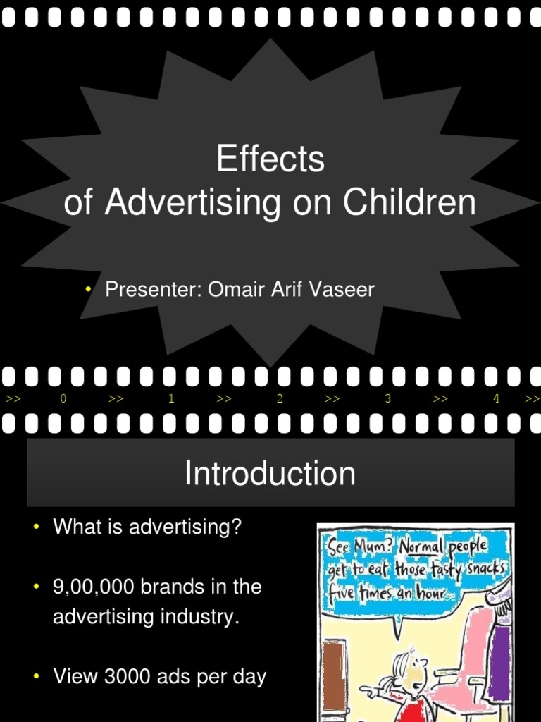Effects of Advertising on Children | PDF | Advertising | Adolescence
