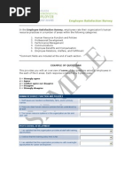Questionnaire On Employee Turnover | PDF | Work–Life Balance | Employment