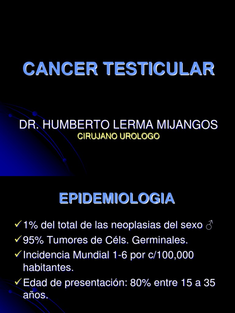 Ca Testicular Pdf Metástasis Medicina Clinica