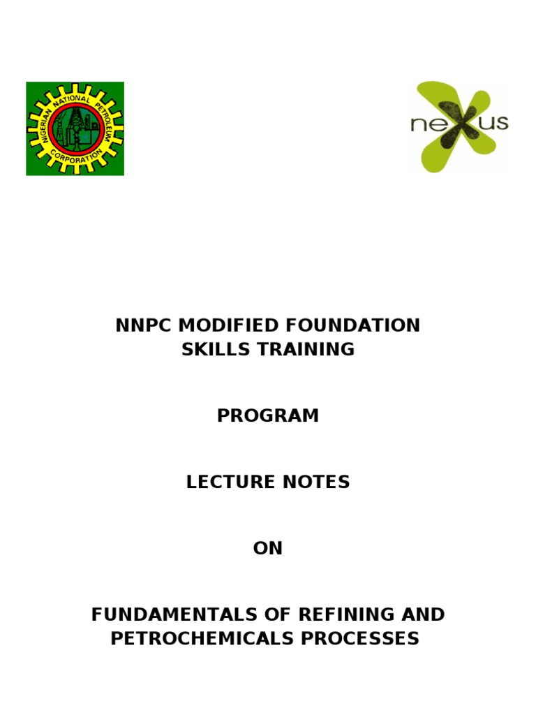 Fundamentals of Refining and Petrochemicals Processes | PDF | Oil ...