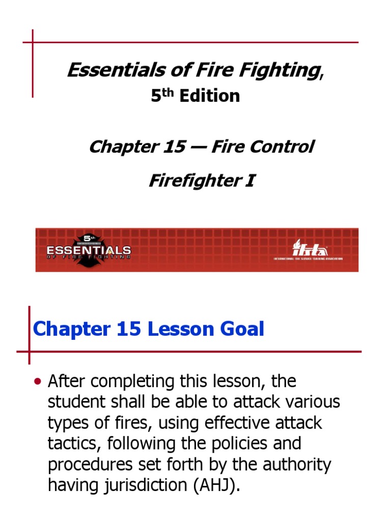 Basic Fire Fighting | PDF | Firefighter | Fire Engine