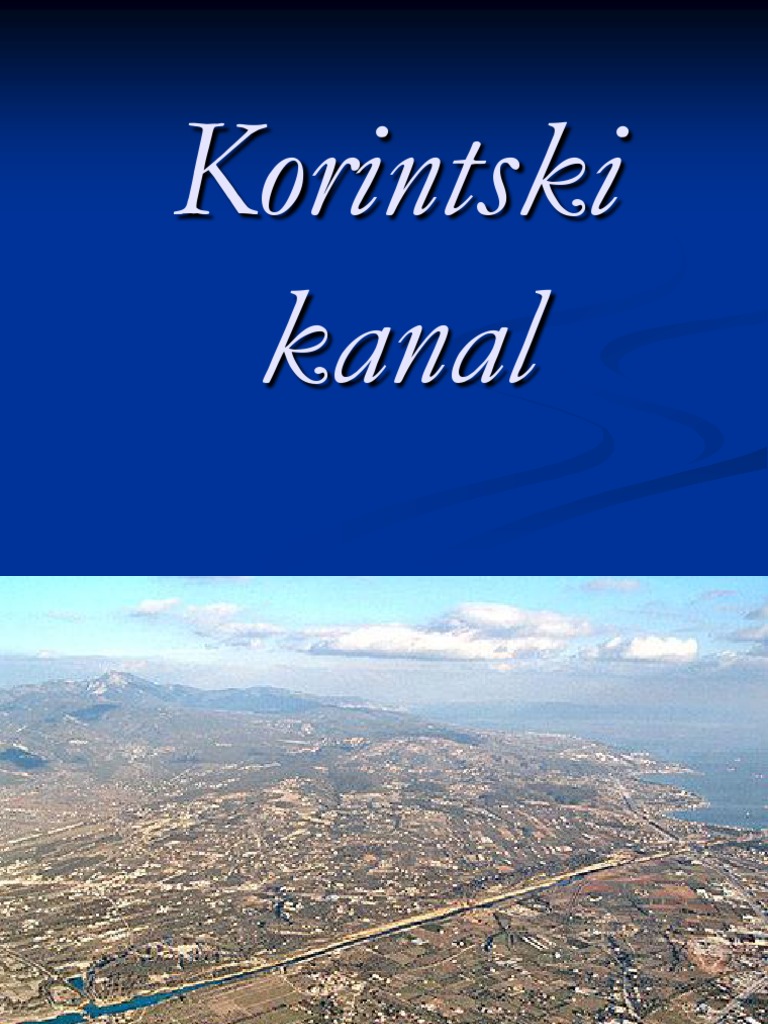 Korintski Kanal | PDF