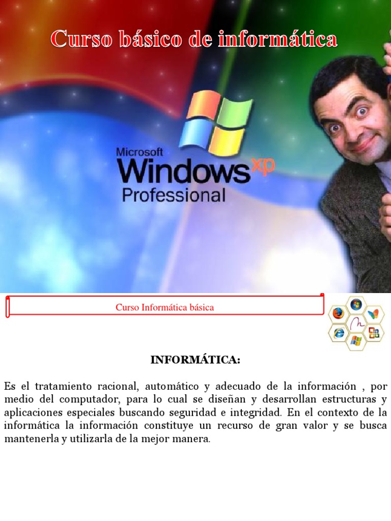 Manual de Informatica Basica 2010 | PDF | Ventana (informática) | Point and Click