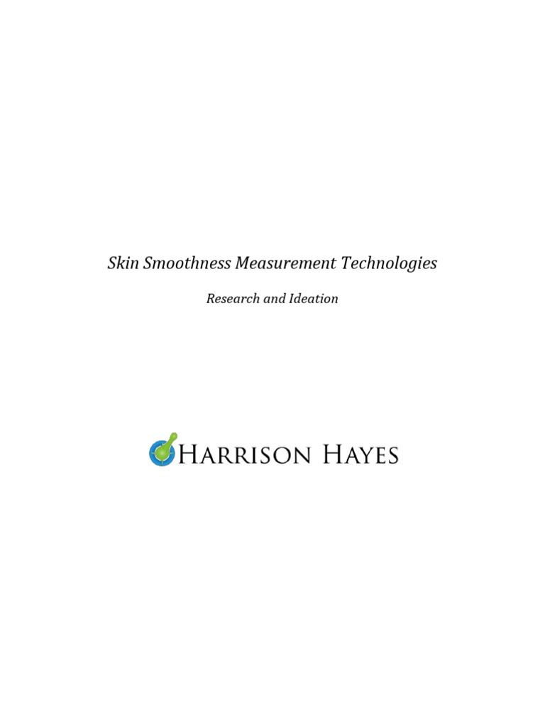 Skin Smoothness Measurement Technologies | PDF | Surface Roughness ...