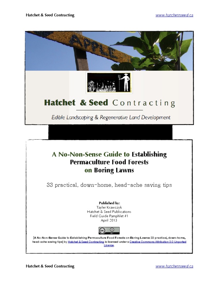 Guide to Designing Food Forests | PDF | Permaculture | Trees