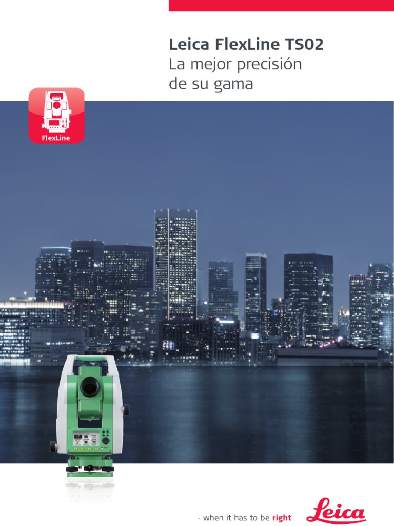 MANUAL Estacion Leica TS 02 | PDF | Informática | Tecnología digital