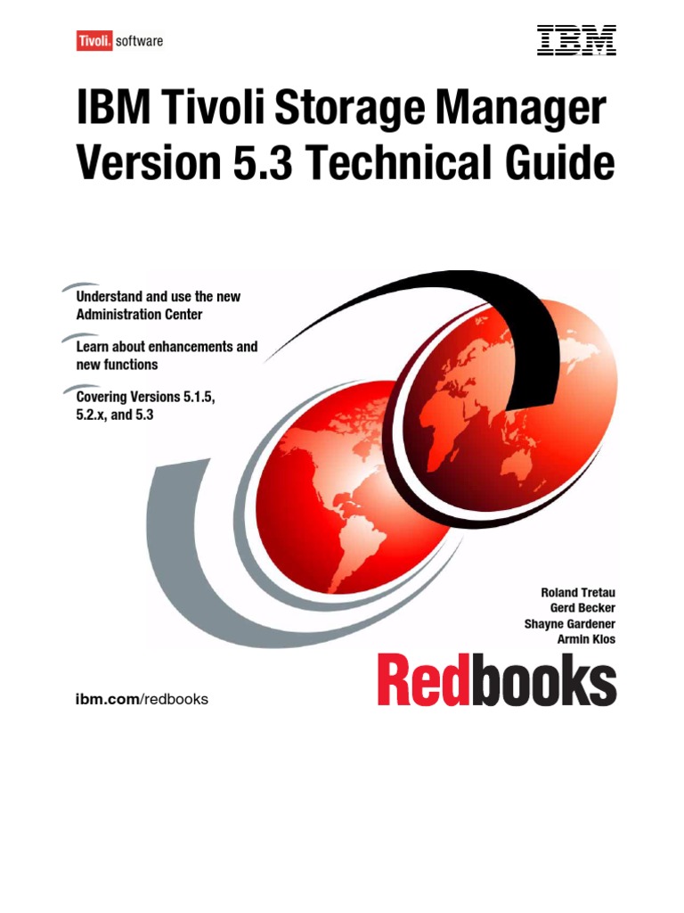 TSM Technical Guide Sg246638 | PDF | Ibm Notes | Computer Hardware
